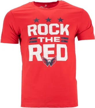 Fanatics Shirt Iconic Hometown Graphic Washington Capitals Rock The Red