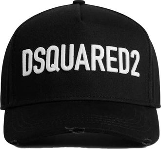 Dsquared2 Caps & M&uuml;tzen - Logo Baseball Cap - Gr. ONE SIZE - in Schwarz - f&uuml;r Damen