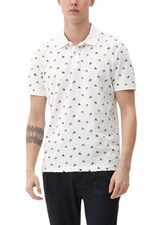 s.Oliver Poloshirt mit Allover-Print
