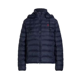 Polo Ralph Lauren Gesteppte- lang&auml;rmelige- gef&uuml;tterte Jacke - - Jackets - Damen - Blau - S