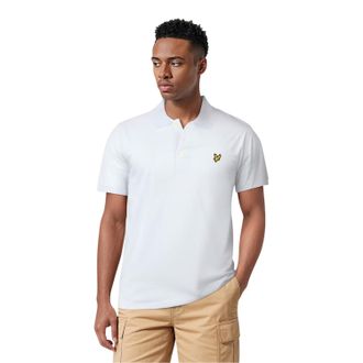 Lyle & Scott Poloshirt f&uuml;r Herren, kurz&auml;rmlig (Wei&szlig;)