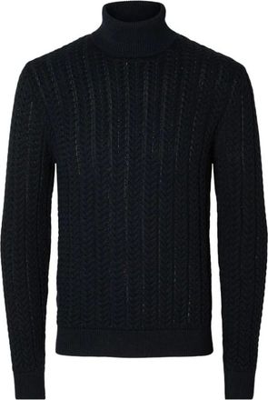 Selected Herren, Strickwaren, Blau, MGr&ouml;&szlig;e