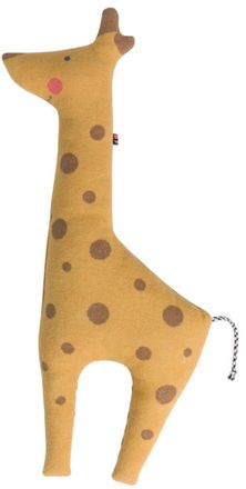 David Fussenegger Kissen gef&uuml;llt Juwel Giraffe 80 x 30 cm Gold