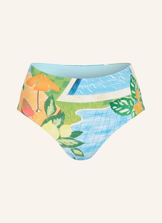 Seafolly High-Waist-Bikini-Hose Sunset blau