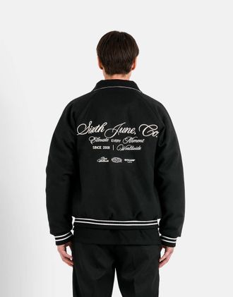 Sixth June Elevate - Veste duveteuse brod&eacute;e - Noir