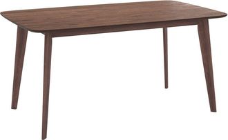 Rendez-Vous D&eacute;co Table rectangulaire 6 personnes en bois fonc&eacute; 150 cm - OMAN