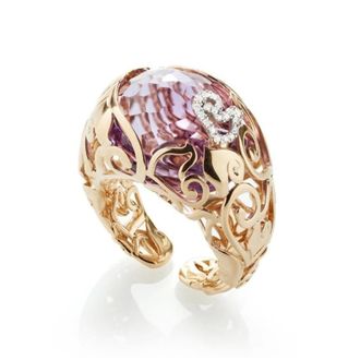 CHANTECLER Ros&eacute;goldener Ring f&uuml;r Frauen - - Accessories - Damen - Gelb - 52 MM