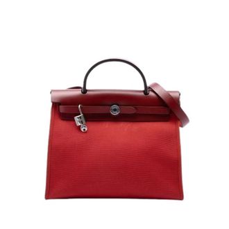 Herm&egrave;s Pre-owned Herbag Zip 31 - - Pre-owned - Damen - Rot - ONE SIZE