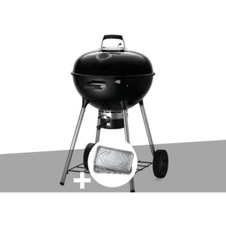 Napoleon Barbecue &agrave; charbon Kettle Premium 57 cm + Lot de 5 grandes lechefrites - Napol&eacute;on