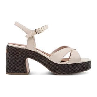 Tamaris Femme, Chaussures, Beige, Taille: 39 EU Sandale &agrave; plateforme