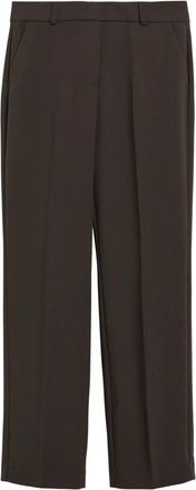 Comma Straight Leg Hosen - - Trousers - Damen - Braun - S