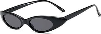 Generic Lunettes de soleil rétro oeil de chat 2025 pour hommes et pour femmes, pare-soleil de vacances en plein air (couleur : C, taille : moyen), a, Taille u