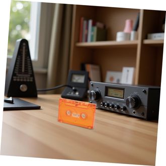 Cabilock 2 Stück Retro -Audioband Kassettenband Zimmerdekoration Music Party Supplies