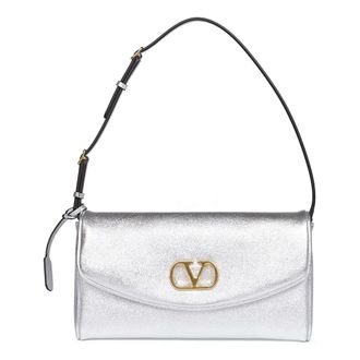 Valentino Garavani DeVain Schultertasche - - Bags - Damen - Grau - ONE SIZE