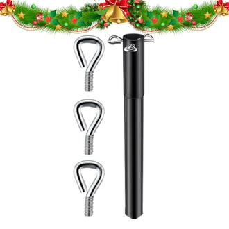 Generic Weihnachtsbaum H&ouml;henverl&auml;ngerung - Metall Riser, Mehrzweck Robuste Kunststofffreie Erweiterung | Verschlei&szlig;feste Stabile Einheit for K&uuml;nstliche Baumst