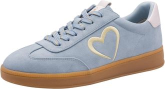 Marco Tozzi Marco Tozzi Damen Sneaker weiches Feel Me Wechselfu&szlig;bett weiches Innenfutter Modisch, blau (LT.Blue), 41 EU