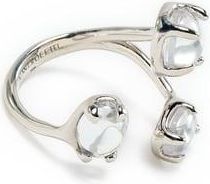 Alan Crocetti Bague à cristaux Sweat Clearcz