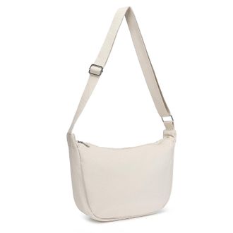 Miss Lulu Damen Halbmond Crossbody Schultertasche, Wasserdichte Nylon Umhängetasche mit Verstellbarem Gurt, Hobo Schultertasche für Freizeit & Reisen, Tragbare 