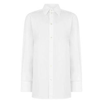 Saint Laurent Cassandre Hemd - - Blouses & Shirts - Damen - Wei&szlig; - M