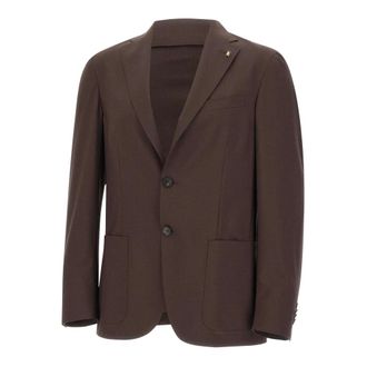 Corneliani Homme, Vestes, Brun, Taille: 2XL Whisper Blazer