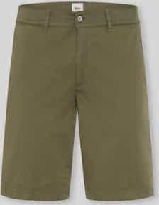 Brax Regular Fit Chinoshorts aus Baumwoll-Mix