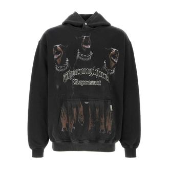 Represent Thoroughbred Kohle Baumwoll-Sweatshirt - - Sweatshirts & Hoodies - Herren - Grau - M