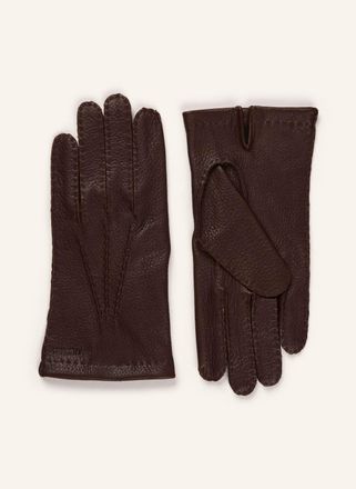 Hestra Lederhandschuhe Henry braun