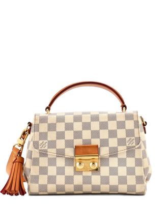 Louis Vuitton Croisette Handbag Damier crossbody bag - Wei&szlig;