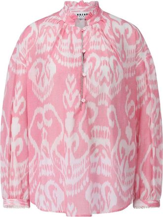 Bazar Deluxe Oversized Bluse mit Muster