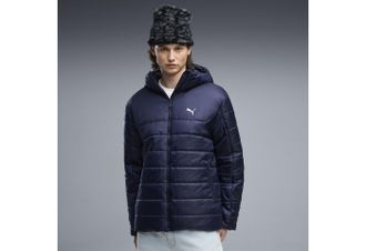 Puma Winterjacke Essentials Wattierte Kapuzenjacke Herren