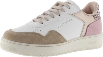 Victoria Low-Top Madrid Leder-Effekt & Metallic & Spaltleder Teile Im Kontrast 1258263 für Damen ROSA 39