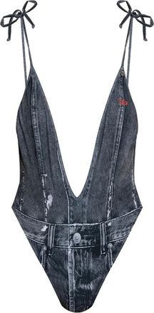 Diesel Femme, Maillots de bain, Bleu, Taille: 40 FR Kinsley-Dnm Swimsuit