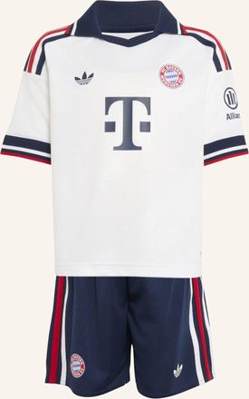 adidas Fc Bayern M&uuml;nchen 26/27 Kids Ausw&auml;rtsset weiss