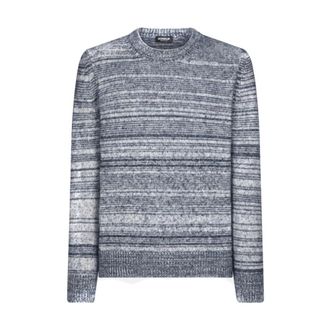 Dondup Rundhals-Strickware - - Knitwear - Herren - Blau - L