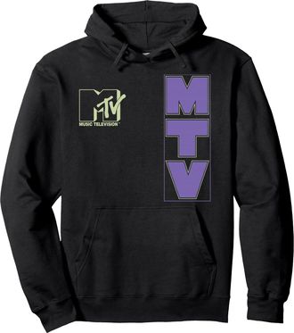 Giesswein Logo mit vertikalem MTV Pullover Hoodie