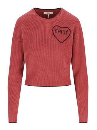 Chlo&eacute; Pull Col Rond - Couleur Chair