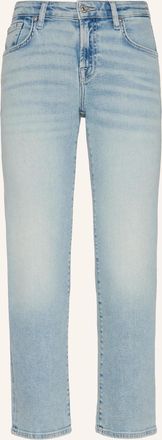 7 For All Mankind Straight Jeans Calie Straight Ankle blau