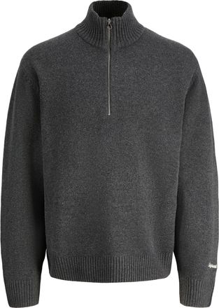 Jack & Jones Male Sweatshirt mit halbem Rei&szlig;verschluss Sweatshirt mit halbem Rei&szlig;verschluss