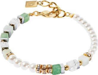 Coeur de Lion Armband - Precious Fusion Offset Armband - Gr. ONE SIZE - in Gr&uuml;n - f&uuml;r Damen