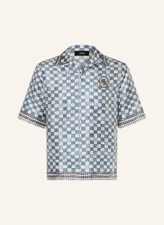 Amiri Amiri Resorthemd Comfort Fit Aus Seide blau