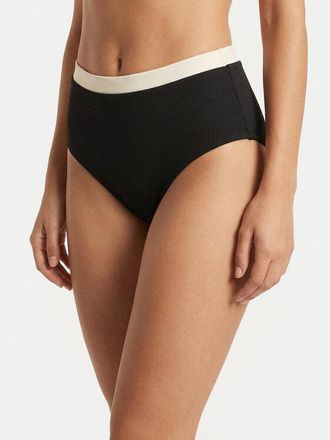 Seafolly Bikini-Unterteil Band Wave 40775-305 Schwarz