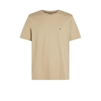 Tommy Hilfiger Baumwoll-T-Shirt in Beige