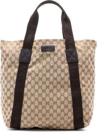 Gucci Shopper - GG Canvas Tote - Gr. unisize - in Braun - f&uuml;r Damen
