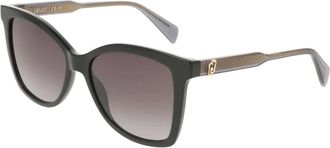 Liu Jo Lunettes de soleil papillon - Femme - Accessoires - Noir - Taille: 55 MM