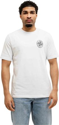 Off the Pitch Homme, Tops, Blanc, Taille: XS Never Settle T-Shirt