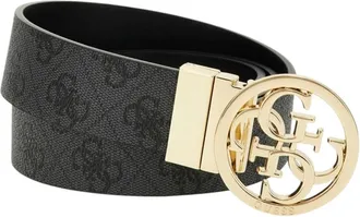 Guess Femme, Accessoires, Noir, Taille: S Nolana 4G Logo Belt