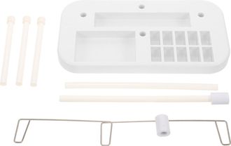 Cabilock Cabilock N&auml;hmaschinengarn St&auml;nder mit Stabilem Sockel Gleichm&auml;&szlig;iger Fadenf&uuml;hrung f&uuml;r Gro&szlig;e Kegelf&auml;den Kompatibel mit Haushaltsn&auml;hmaschinen und Overloc