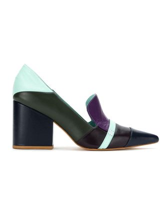 Sarah Chofakian colour block pumps - Multicolore