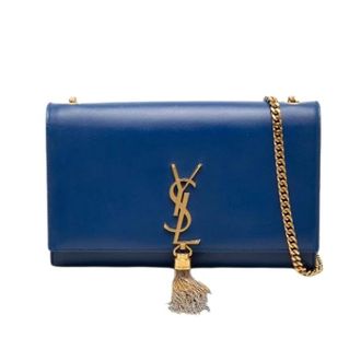 Saint Laurent Pre-owned The Kate Schultertasche - - Pre-owned - Damen - Blau - ONE SIZE