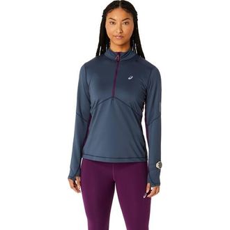 Asics Damen T-Shirt WINTER RUN 1/2 ZIP MID LAYER